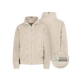 Sublevel Fleecejacke in Creme - 52% | Gr&ouml;&szlig;e L | Damenjacken