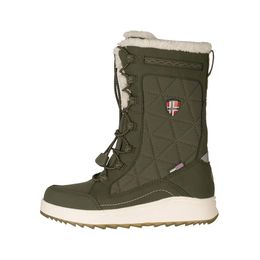 Trollkids Winterboots "Arendal" in Khaki - 43% | Gr&ouml;&szlig;e 35 | Kinderstiefel