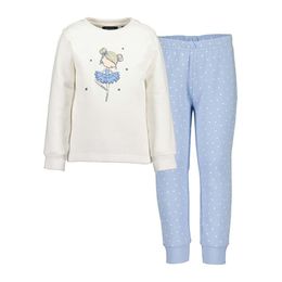 Blue Seven Pyjama in Creme/ Hellblau - 57% | Größe 92/98 | Kinder-waesche