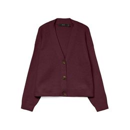 V&eacute;ro Moda Vero Moda Cardigan in Bordeaux - 55% | Gr&ouml;&szlig;e XS | Damen-pullover-cardigans