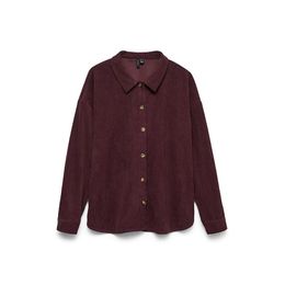 V&eacute;ro Moda Vero Moda Cordhemd in Bordeaux - 50% | Gr&ouml;&szlig;e S | Damen-blusen
