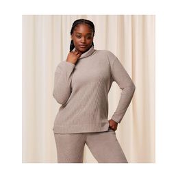 Triumph Rollkragenpullover in Beige - 65% | Gr&ouml;&szlig;e 40 | Damen-pullover-cardigans