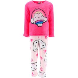 Gabby's Dollhouse Fleece-Pyjama "Gabby's Dollhouse" in Pink - 43% | Größe 98 | Kinder-waesche
