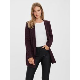 V&eacute;ro Moda Vero Moda Cardigan in Bordeaux - 55% | Gr&ouml;&szlig;e XS | Damen-pullover-cardigans