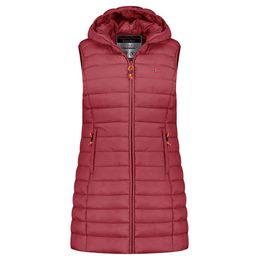 Geographical Norway Steppweste "Vatikolor" in Bordeaux - 59% | Gr&ouml;&szlig;e L | Damen-outdoorjacken