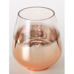 Boltze Windlicht ''Grazia'' in Roségold - (H)20 x Ø 16 cm - 10% | Kerzen-vasen