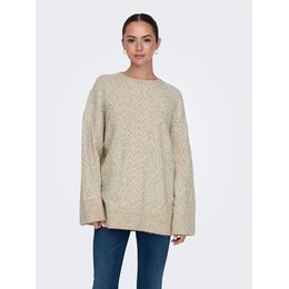 Jacqueline de Yong JDY Pullover "Silja" in Beige - 71% | Gr&ouml;&szlig;e S | Damen-pullover-cardigans