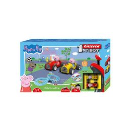 Carrera Autorennbahn "Carrera FIRST - Peppa Pig - Kids GranPrix" - ab 3 Jahren - 10% | Technikspielzeug