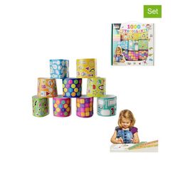 The Home Deco Kids 2er-Set: Stickerkoffer - ab 3 Jahren - 16% | Kinder-kreativspielzeug