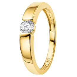 Revoni Gold-Ring mit Diamant - 76% | Gr&ouml;&szlig;e 56 | Schmuck