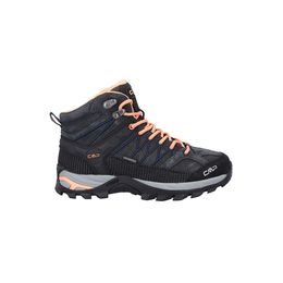 CMP Leder-Trekkingschuhe "Rigel" in Schwarz/ Anthrazit - 53% | Größe 37 | Damen-outdoor-sport-schuhe