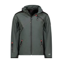 Geographical Norway Softshelljacke "Twopac" in Anthrazit - 72% | Größe S | Herren-outdoorjacken