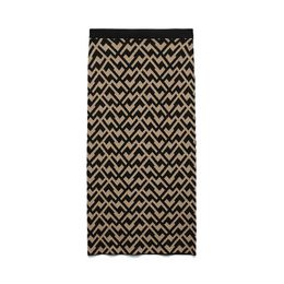 Véro Moda Vero Moda Strickrock in Beige/ Schwarz - 51% | Größe XS | Damenroecke
