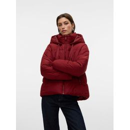 V&eacute;ro Moda Vero Moda Steppjacke in Bordeaux - 43% | Gr&ouml;&szlig;e S | Damenjacken