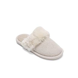 Confly Hausschuhe in Beige - 51% | Größe 37 | Damen-pantoletten