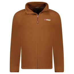 Geographical Norway Fleecejacke "Tug" in Hellbraun - 63% | Gr&ouml;&szlig;e L | Herren-pullover-sport