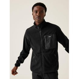 Regatta Fleecejacke "Frankie" in Schwarz - 70% | Gr&ouml;&szlig;e XXL | Herren-pullover-sport