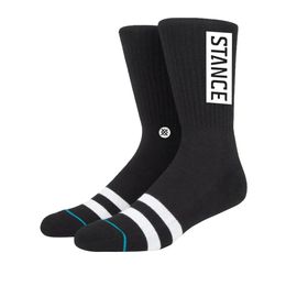Stance Athletic Socks female Black size L