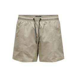 Only & Sons Only & Sons Badeshorts 'Ted Life' Herren Größe M grau