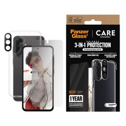 CARE by PanzerGlass Displayschutzglas &raquo;3-in-1 Protection Urban Combat Case + Screen Protection + Hoops&laquo; f&uuml;r Samsung Galaxy A36 Displayschutzfolie, 