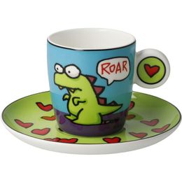 Goebel Tasse »Espressotasse Ed Eck- Roar« Bunt