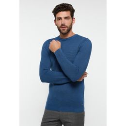 Eterna Strickpullover blau L L Premium 1863 by Eterna