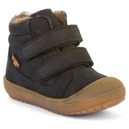 froddo Lauflernschuh &raquo;OLLIE WOOL TEX&laquo; Winterstiefel, Klettschuh mit Wollfutter dunkelblau 21 21 Winterstiefel mit hochgezogener Zehenkappe