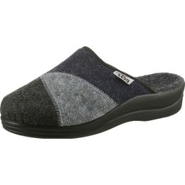 CR&Eacute;ATION L Damen Pantoffel grau-marine Gr&ouml;&szlig;e 40