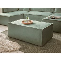 OTTO home Hocker &raquo;FINNLEY, Polsterhocker in Boucl&eacute;, Struktur fein u. Mega Cord verf&uuml;gbar&laquo; passend zur Polster-Serie Finnley gr&uuml;n Bezugstoff 100% PES !