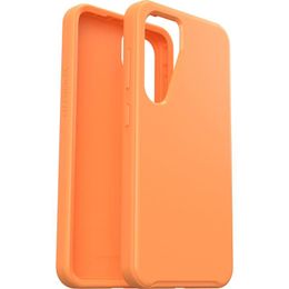Otterbox Handyhülle »Symmetry Series für Samsung Galaxy S24« Backcover, Schutzhülle, Handyschutzhülle, Case, Schutzcase, stoßfest Orange Erhöhte...