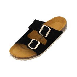 Palado Pantolette 'Korfu' Damen Größe 40 gold / schwarz
