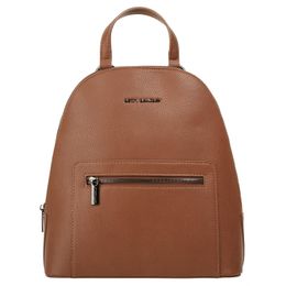 Cityrucksack Betty Barclay, Gr. B/H/T: 27cm x 29cm x 13cm, onesize, braun (cognac), Kunstfaser, Rucksäcke