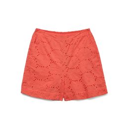 Véro Moda Shorts VERO MODA "VMHAY NEW SHORTS WVN", Damen, Gr. L (40), N-Gr, dubarry, Web, Obermaterial: 100% Baumwolle, unifarben, lässig geschnitten ca. Mitte Oberschenkel, Hosen