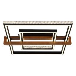 Globo LIGHTING Deckenleuchte &raquo;DELORIS&laquo; LED-Modul 1 Stk. warmwei&szlig; - kaltwei&szlig; Deckenlampe Wohnzimmer-Leuchte Schlafzimmer-Leuchte Flur K&uuml;che