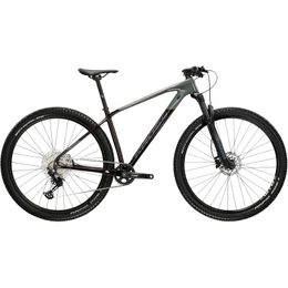 KROSS Mountainbike &raquo;Hardtail Level 8.0&laquo; 12 Gang Shimano DEORE M6100 Schaltwerk Kettenschaltung grau+schwarz