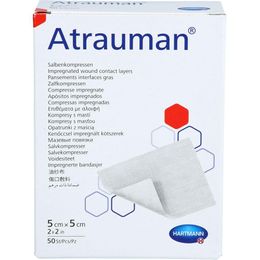 Atrauman 5x5 cm steril Kompressen 50 St