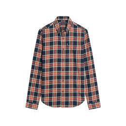 Superdry Hemd Herren Größe XXXL marine / gelb / weiß