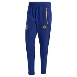 adidas Performance Workout Pants 'Italy Tiro Travel' male Blue size XXXL