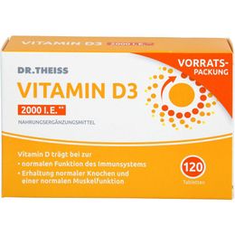 Dr.Theiss Vitamin D3 Tabletten 2000 I.E. 120 St