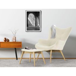 Home Affaire Sessel &raquo;Egense&laquo; wahlweise mit oder ohne Hocker beige