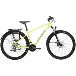 KROSS Mountainbike »MTB Hardtail Hexagon 2.0 29" grün 21 Gänge« 21 Gang Shimano ALTUS M310 Schaltwerk Kettenschaltung grün+schwarz