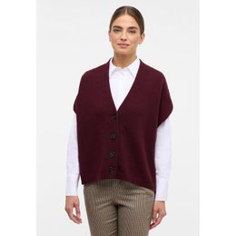 Eterna Strickpullover burgunder S S 100% Wolle (Merino)