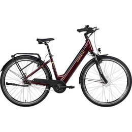Saxonette Damen SAXONETTE &raquo;SAXONETTE Comfort Plus 5.0 E-Bike Damen 28 Zoll&laquo; 7 Gang Shimano Nexus 7 G&auml;nge Schaltwerk Nabenschaltung Frontmotor 250 W 