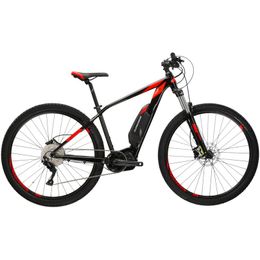 KROSS »E-MTB Level Boost 1.0 418 29 Zoll schwarz« 10 Gang Shimano DEORE M6000 Schaltwerk Kettenschaltung Mittelmotor 250 W Pedelec, Elektrofahrrad...