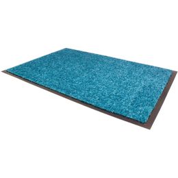 PRIMAFLOR-IDEEN IN TEXTIL Fu&szlig;matte &raquo;Schmutzfangmatte CLEAN PRO, Made in Belgium&laquo; rechteckig 8 mm H&ouml;he Uni-Farben, UV-best&auml;ndig, strapazierf&auml;hig,...