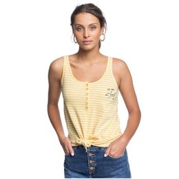 Roxy Tanktop &raquo;Enjoy The Party&laquo; Sahara Sun East Stripes XL XL Stoff: leichter, garngef&auml;rbter...