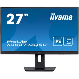 iiyama LED-Monitor »XUB2792QSU-B5« 68, 5 cm/27 ′′ 2560 x 1440 px WQHD 5 Reaktionszeit 75 Hz schwarz Bildschirmdiagonale: 68,5 cm (27 Zoll), Max....