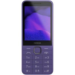 Nokia Handy »235 4G« Purple Purple MicroSD-Kartensteckplatz unterstützt bis zu 32 GB