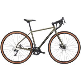 Gravelbike &raquo;KROSS Gravelbike Esker 4.0 28" gr&uuml;n&laquo; 20 Gang Shimano TIAGRA 4700 Schaltwerk Kettenschaltung gr&uuml;n Gravelbike
