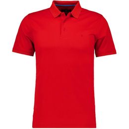 Ragman Poloshirt ROT-550 M M 3-Knopfleiste